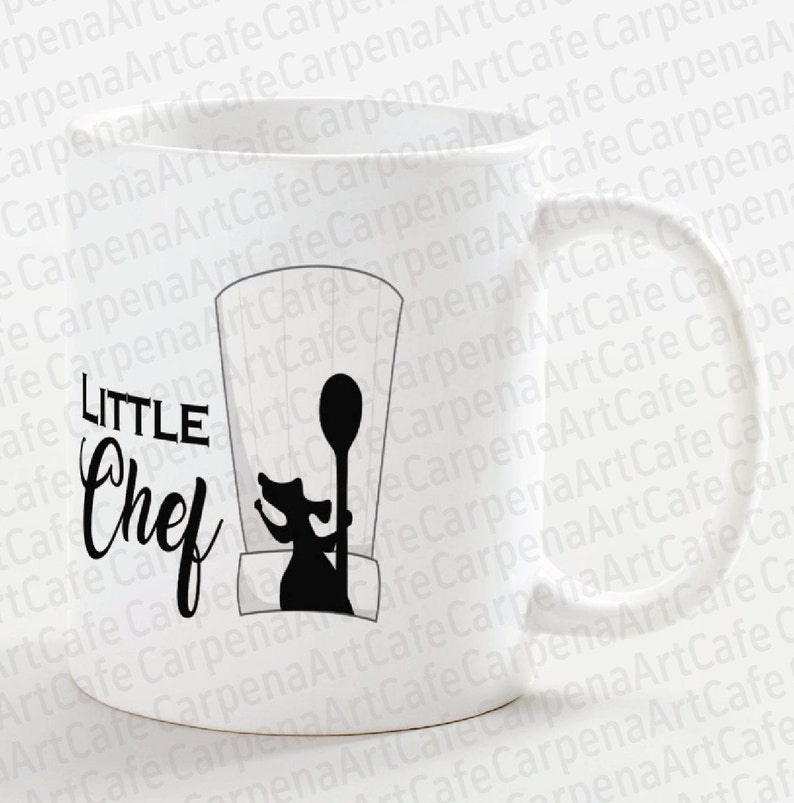 Remy Little Chef Ratatouille SVG and PNG Download Files, Remy Kids ...