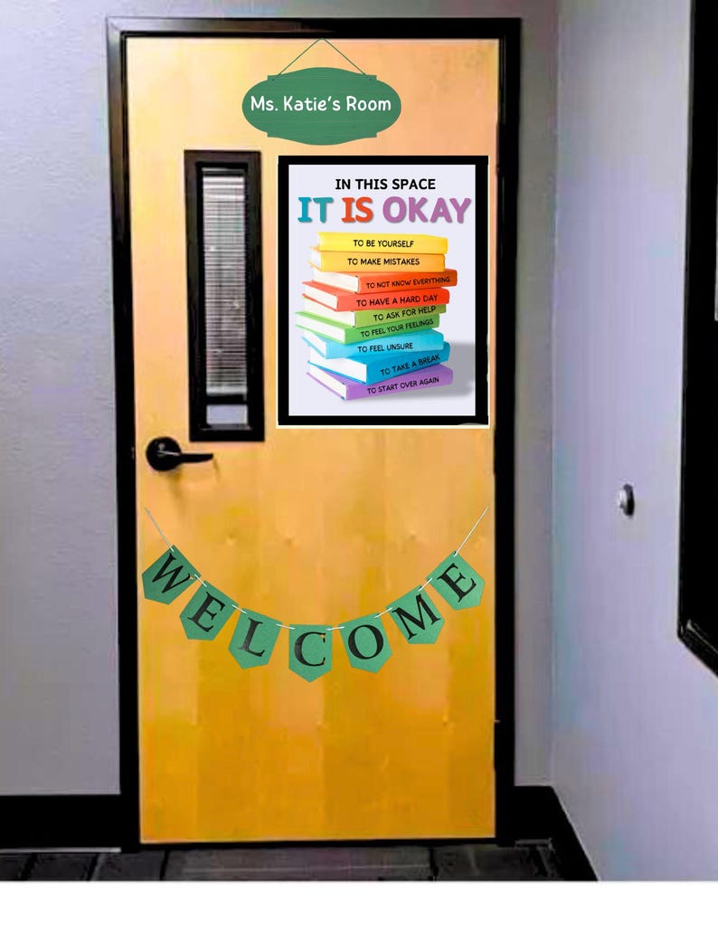 Classroom Poster Classroom Quotes Educational Wall Art Be Yourself Art ...