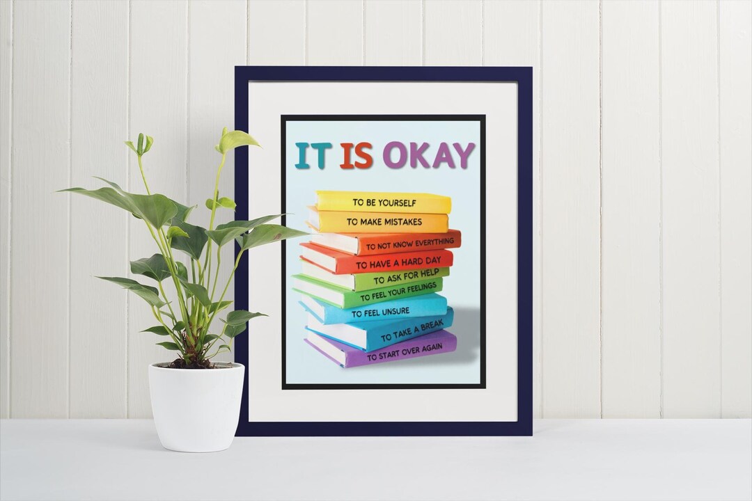 Classroom Poster Classroom Quotes Educational Wall Art Be Yourself Art ...