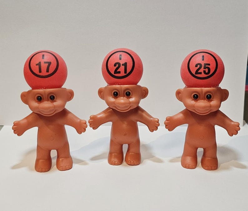 Bingo Ball Trolls - Etsy