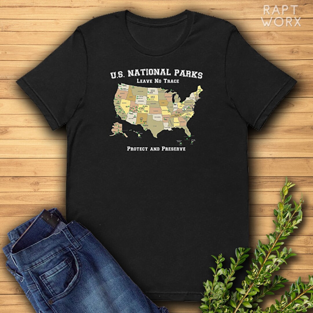 All 63 US National Parks Design for Campers, Hikers, Walkers, Nature ...