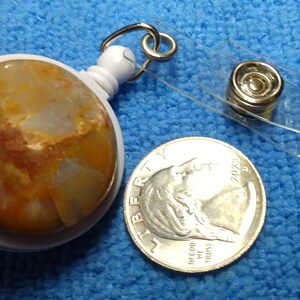 Choose Your Stone Name Tag/badge Holder With Extension and Gator Grip ...