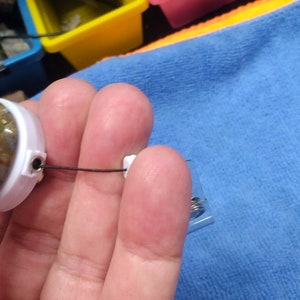 Choose Your Stone Name Tag/badge Holder With Extension and Gator Grip ...