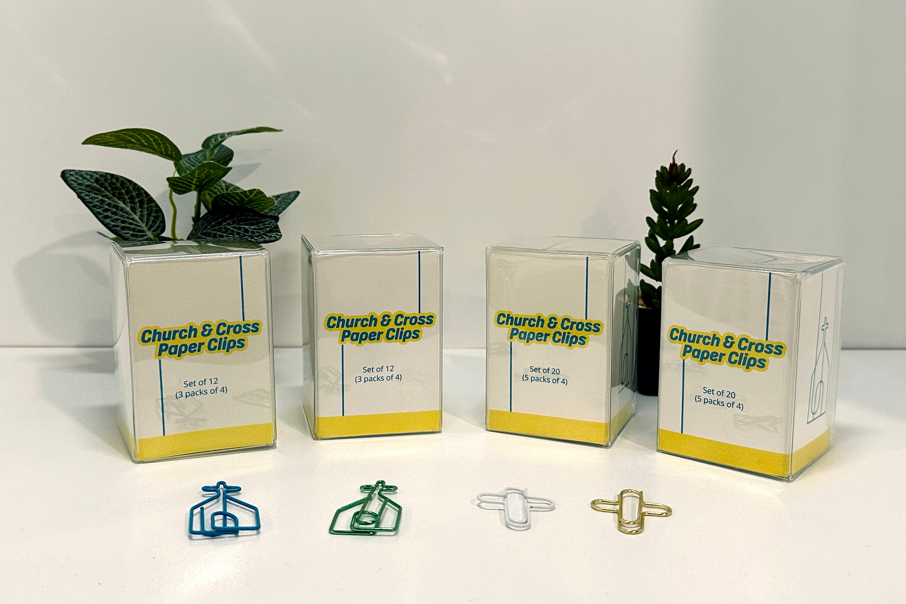 Church & Cross Paper Clips | Bible Journaling | Bible Clips | Christian ...