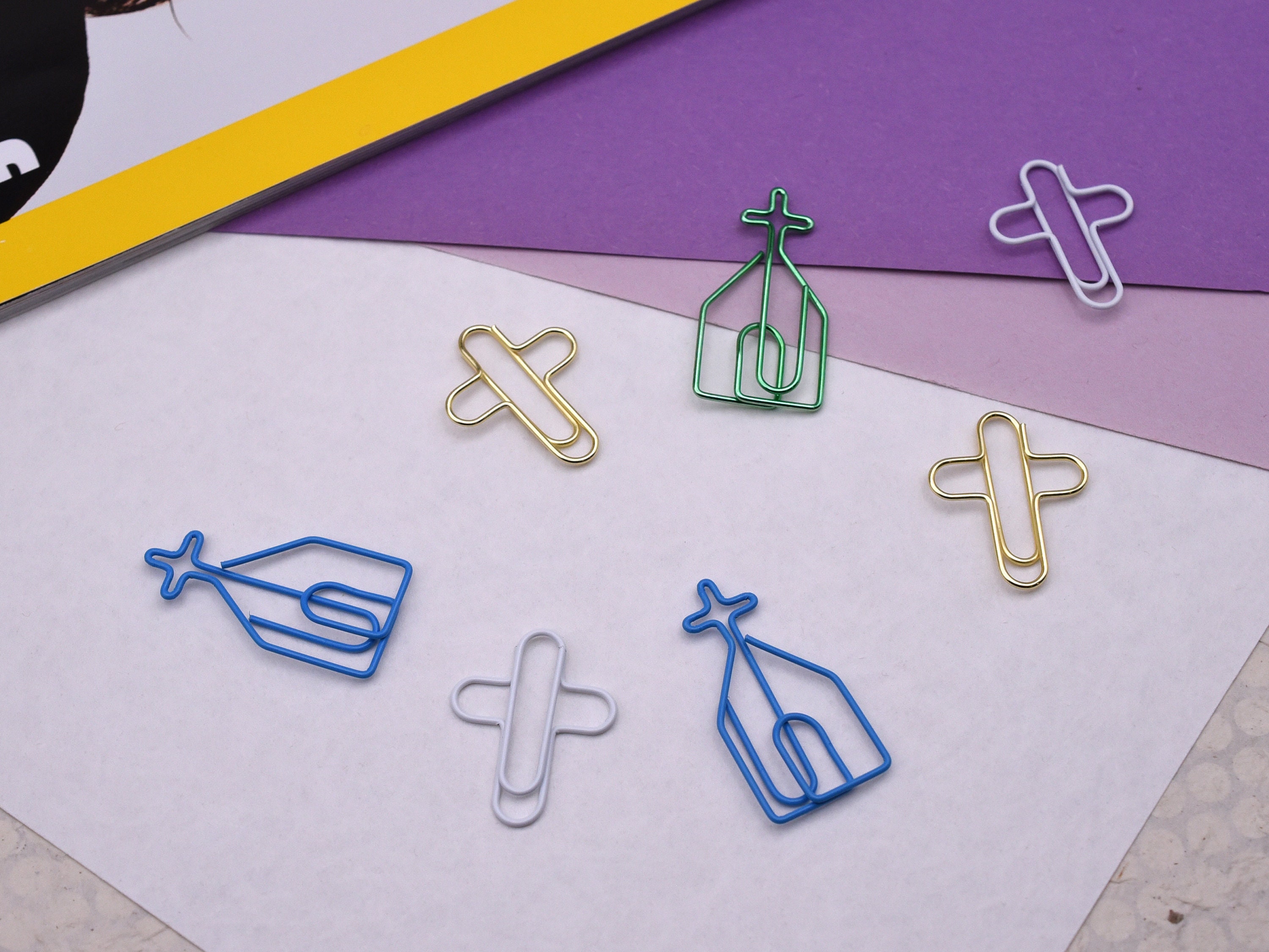 Church & Cross Paper Clips Bible Journaling Items Bible - Etsy