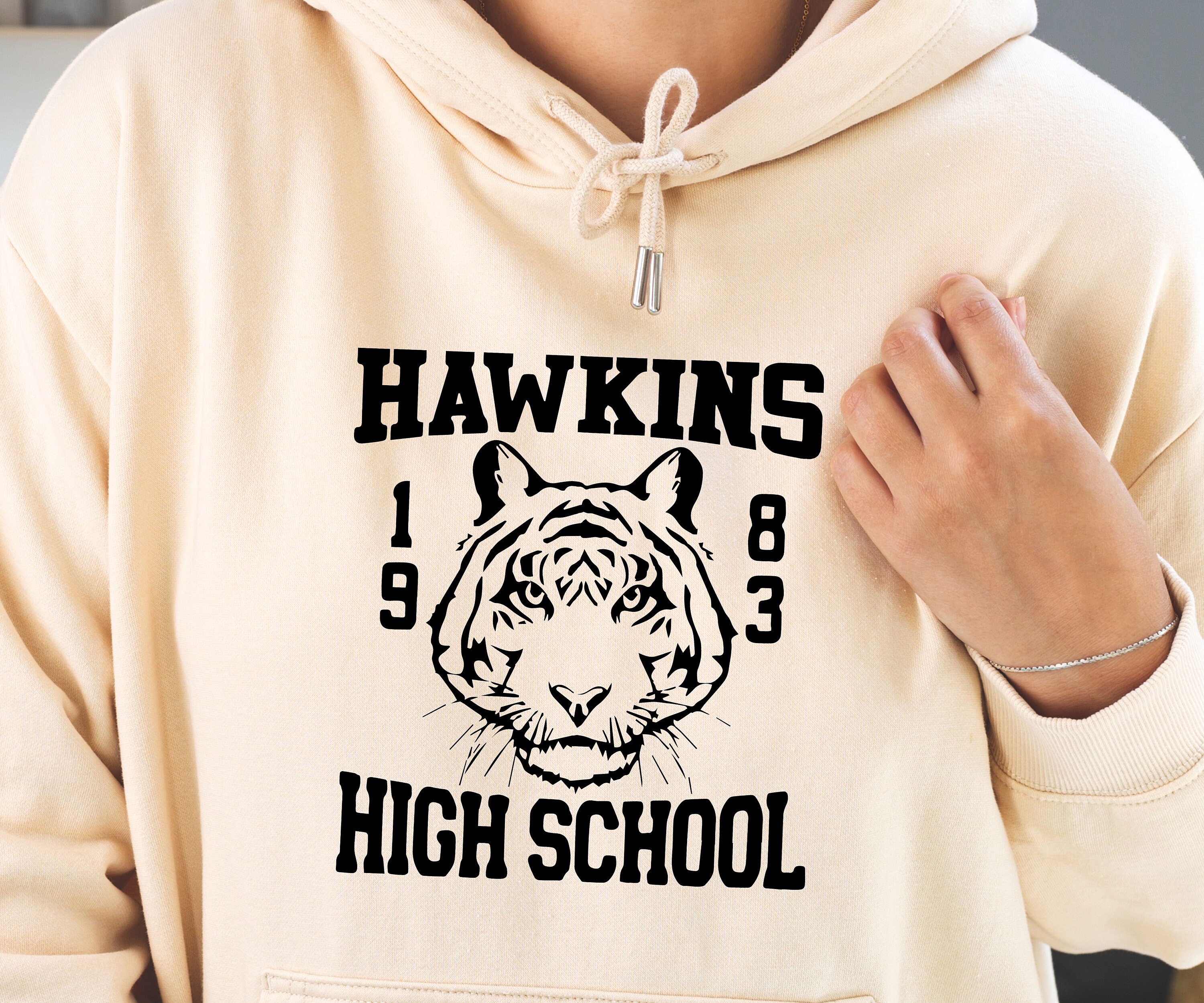 Hawkins High School Tiger SVG PNG Cut File - Etsy