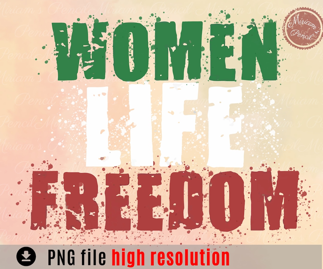 Woman Life Freedom PNG: Mahsa Amini - Iran Rights Activist (digital ...