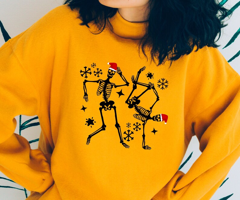 Dead Inside Skeleton Christmas SVG, Holiday Sublimation (digital ...