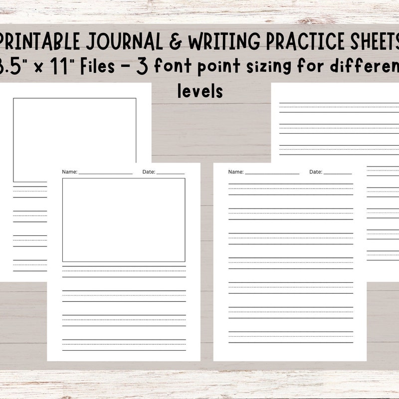 Print Out Paper Blank Sheet - Etsy