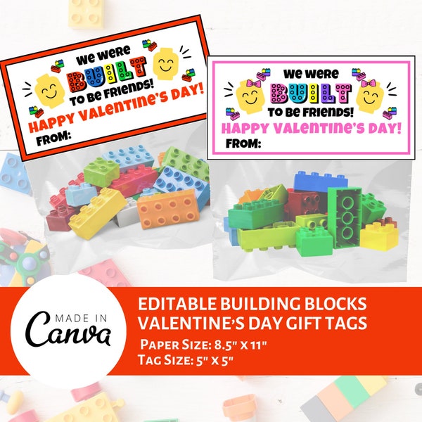 Valentine Blocks - Etsy