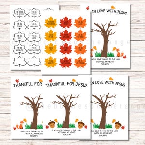 Fall in Love With Jesus Snack Mix Label and Craft Bundle | Thankful for ...