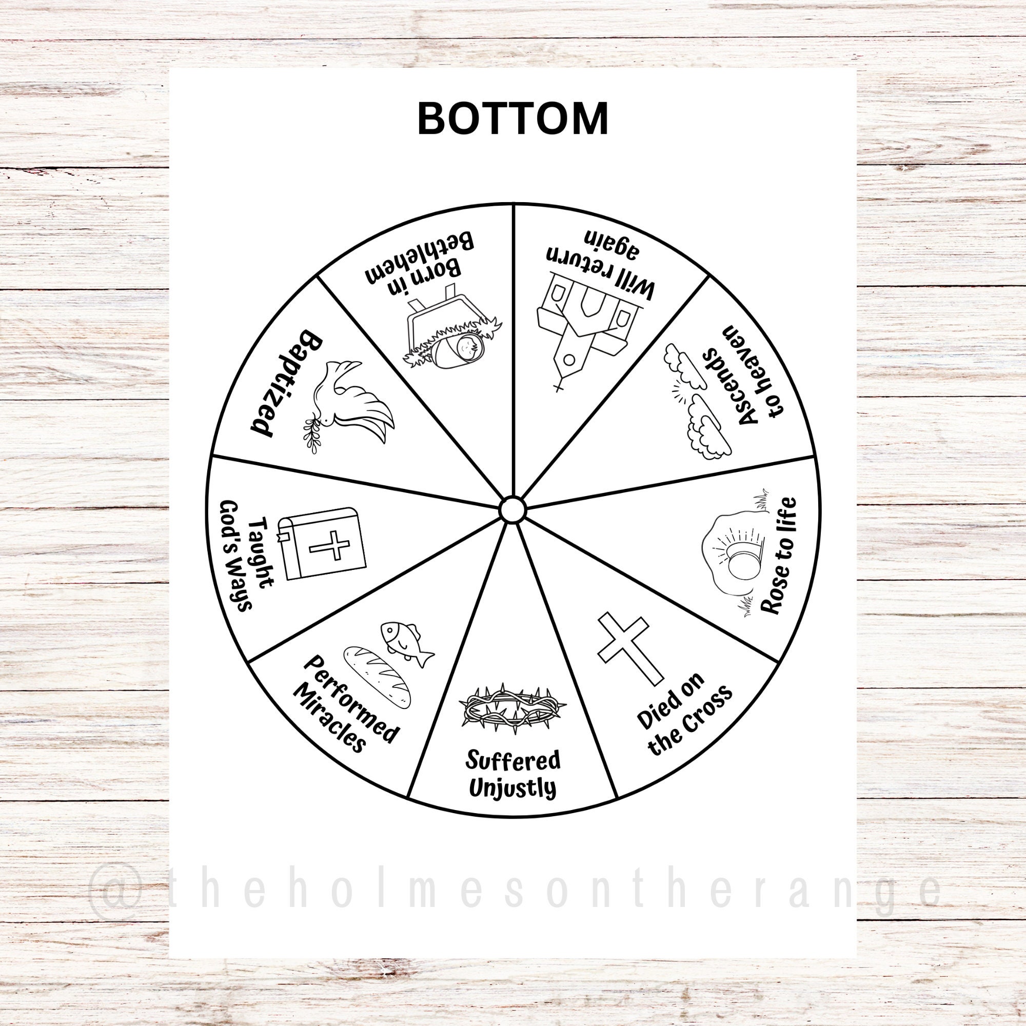 Letter J Jesus Bible Craft Printable for Kids Life of Jesus Bible ...