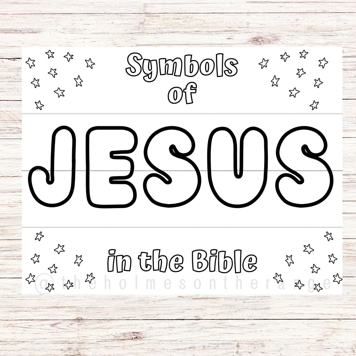 Letter J Jesus Bible Craft Printable for Kids Life of Jesus Bible ...
