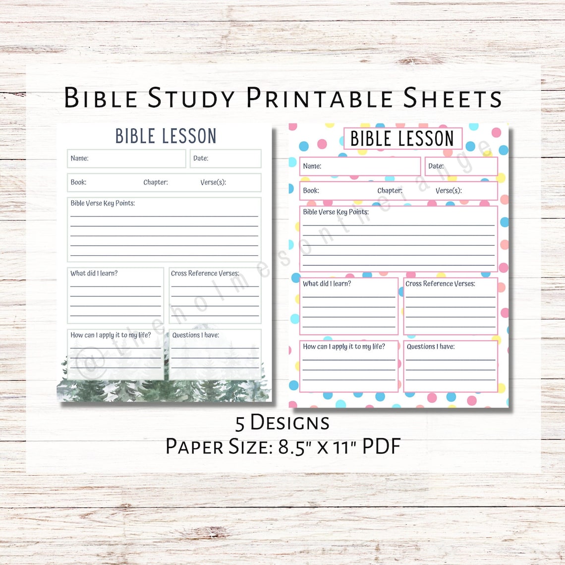 Bible Study Printable Sheets for Kids | Bible Lesson Journal Page ...
