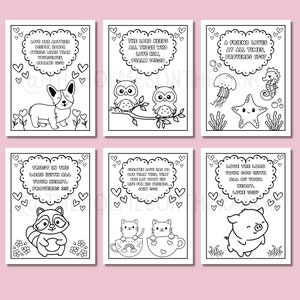 Valentine's Day Bible Verse Coloring Pages & Activity Bundle ...