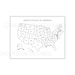 US Printable Map | US Sales Map Tracker | United States Blank Map ...