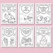 Valentine's Day Bible Verse Coloring Pages & Activity Bundle Scripture ...