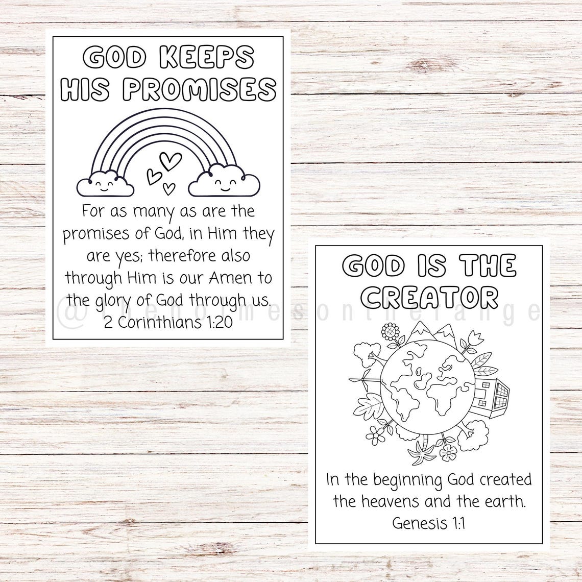 Attributes of God Snack Mix Label, Bible Verse Coloring Pages, Trinity ...