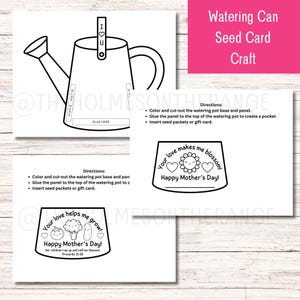 Mother's Day Craft for Kids | Watering Can Craft | Tea Pot Craft ...