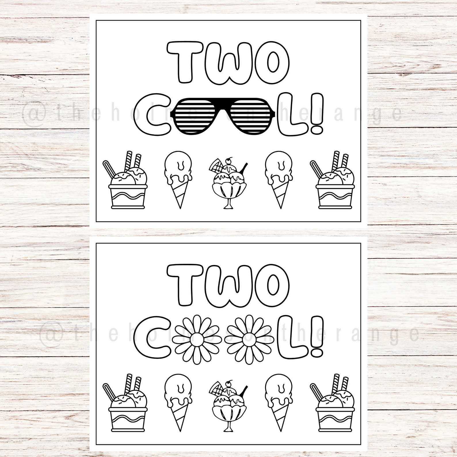 Birthday Party Coloring Sheets for Kids 2nd Birthday | Printable Kids ...