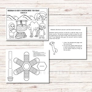 Letter I Isaac Bible Craft for Kids | Abraham & Sarah Kids Bible Lesson ...