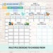 Routine and Chore Chart Bundle for Kids Allowance Tracker - Etsy