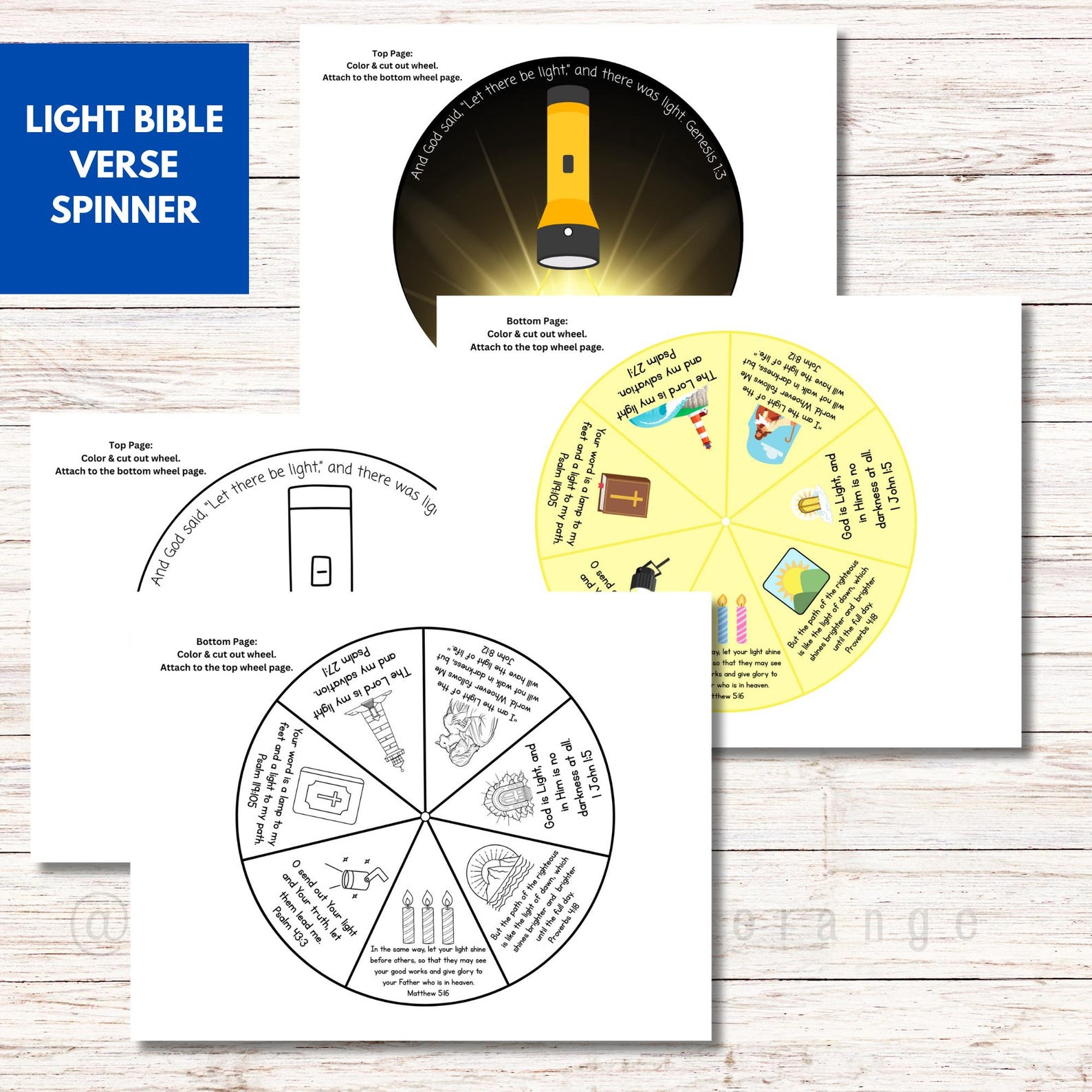 Light Bible Crafts for Kids | Matthew 5:16 Sunday School Craft | Let ...