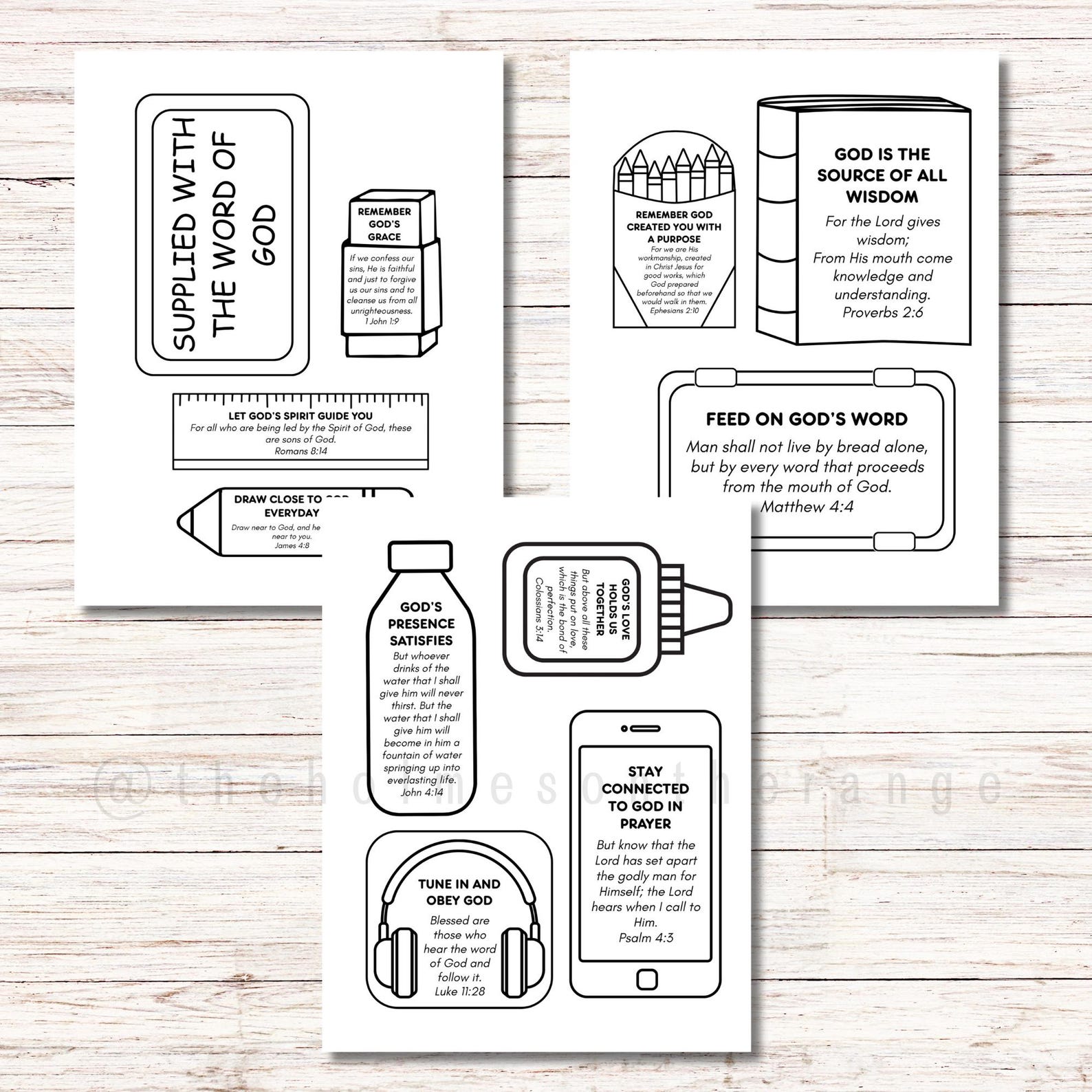 Back to School Bible Craft for Kids | Backpack Scripture Craft | Back ...