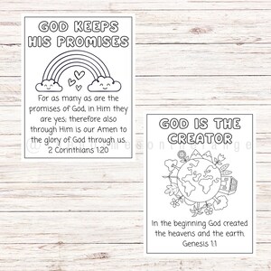 Attributes of God Snack Mix Label, Bible Verse Coloring Pages, Trinity ...