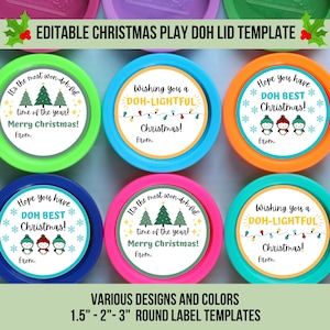 Back to School Play Doh Lid Label Template First Day of School ...