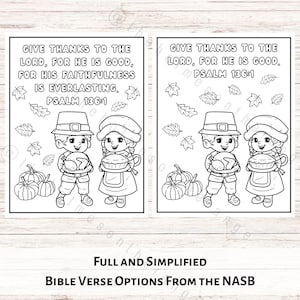 Fall Bible Verse Coloring Pages | Thankful Cards & Activities ...