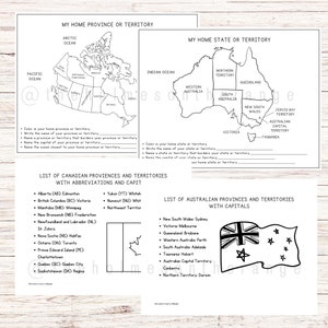 World Geography Maps and Activities Set | Continents Latitude Longitude ...