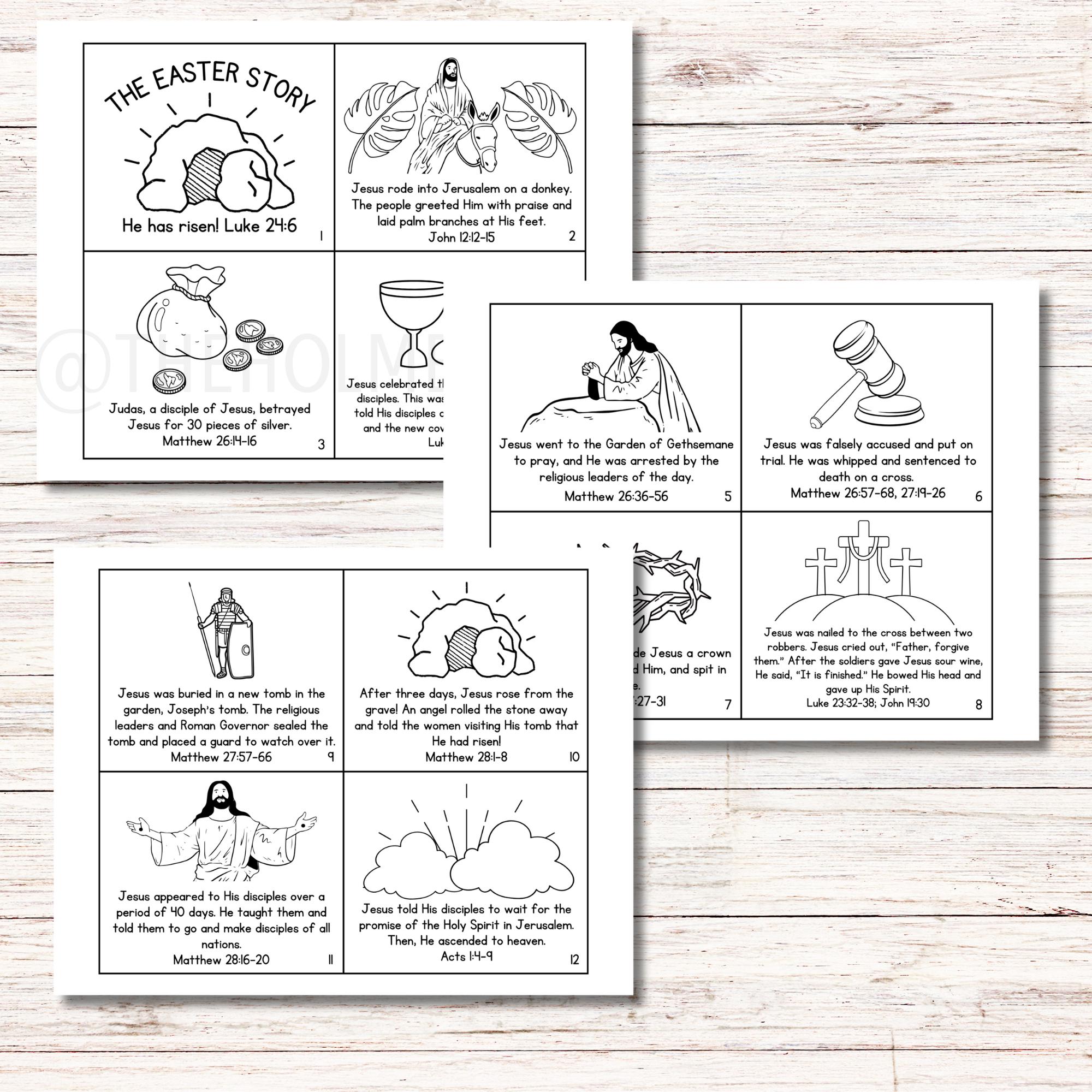 Easter Craft and Activity Bundle for Kids | Holy Week Crafts ...