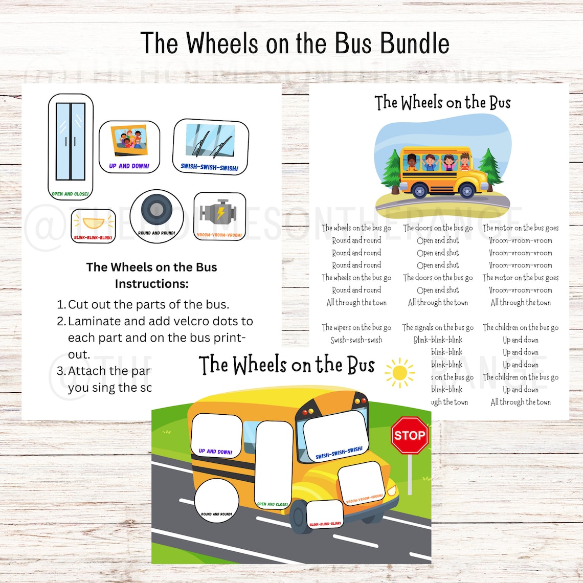 Nursery Rhyme Prop Bundle 5 Little Speckled Frogs Old Macdonald the ...