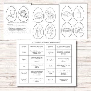 Easter Craft and Activity Bundle for Kids | Holy Week Crafts ...