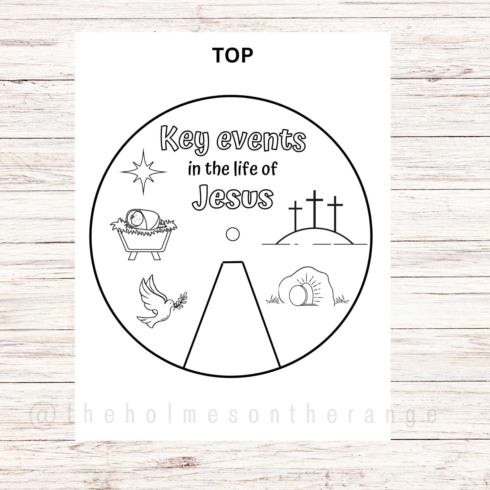Letter J Jesus Bible Craft Printable for Kids Life of Jesus Bible ...