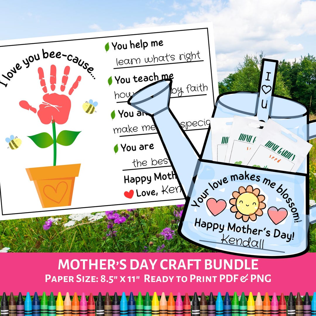 Mother's Day Craft for Kids | Watering Can Craft | Tea Pot Craft ...
