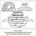 Noah's Ark Bible Study Craft for Kids Letter A Ark Bible Crafts and ...