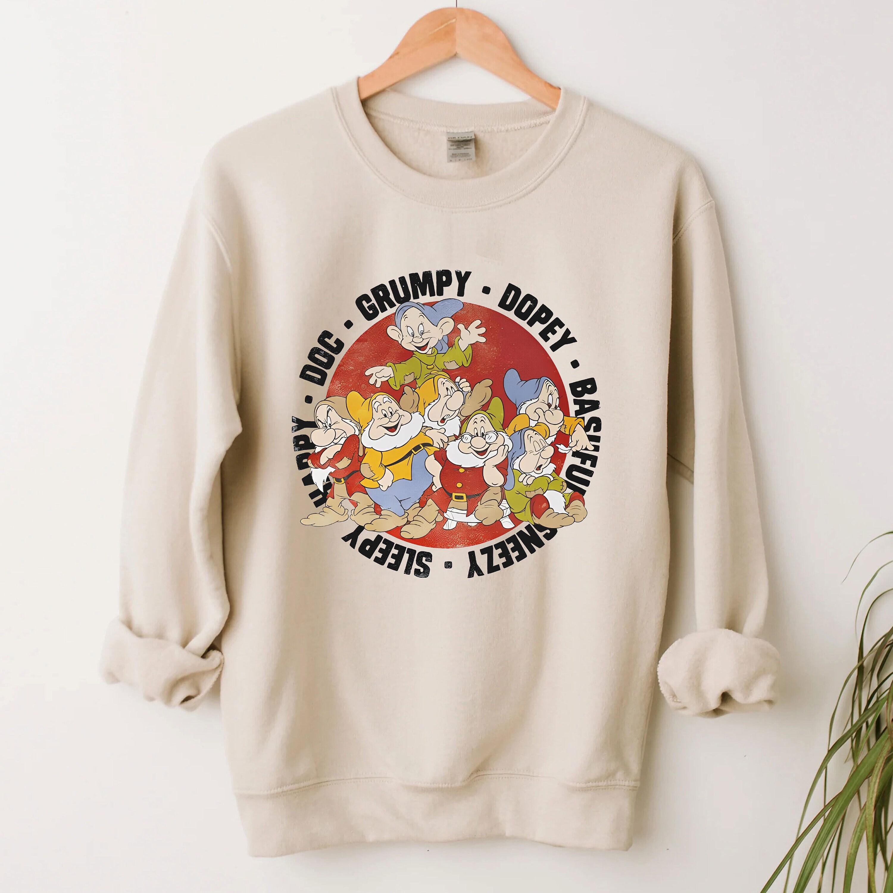 Retro Disney Seven Dwarf Disney Cute Grumpy And Friends