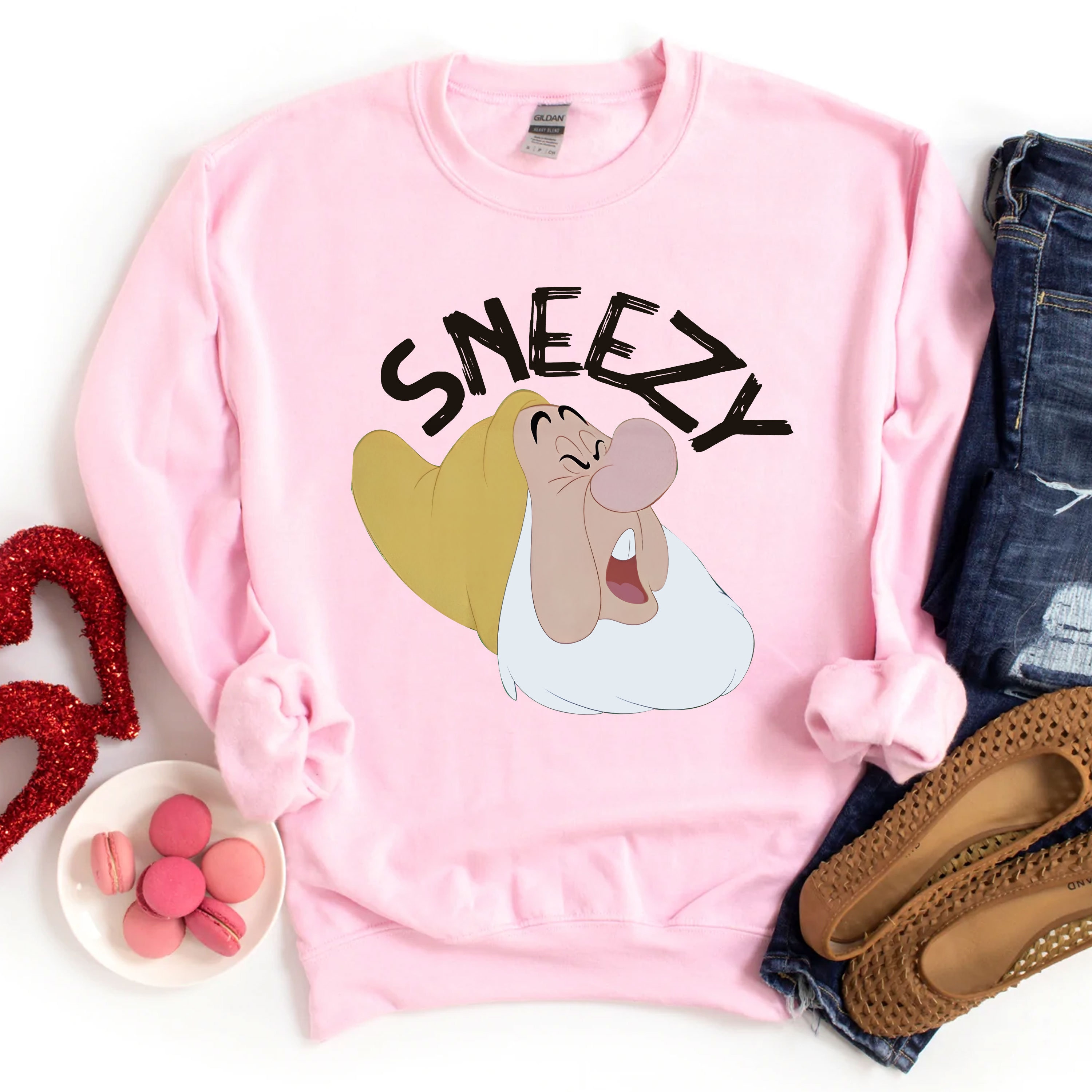 Disney Snow White and Seven Dwarfs Disney Cute Sneezy Face sold by ...