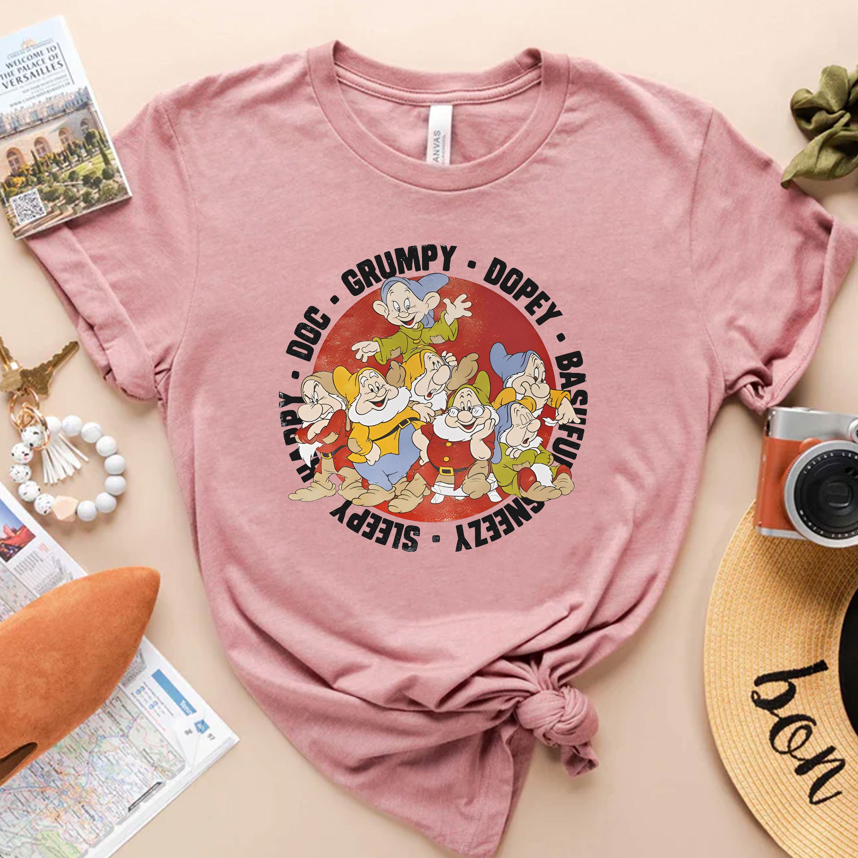 Retro Disney Seven Dwarf Disney Cute Grumpy And Friends