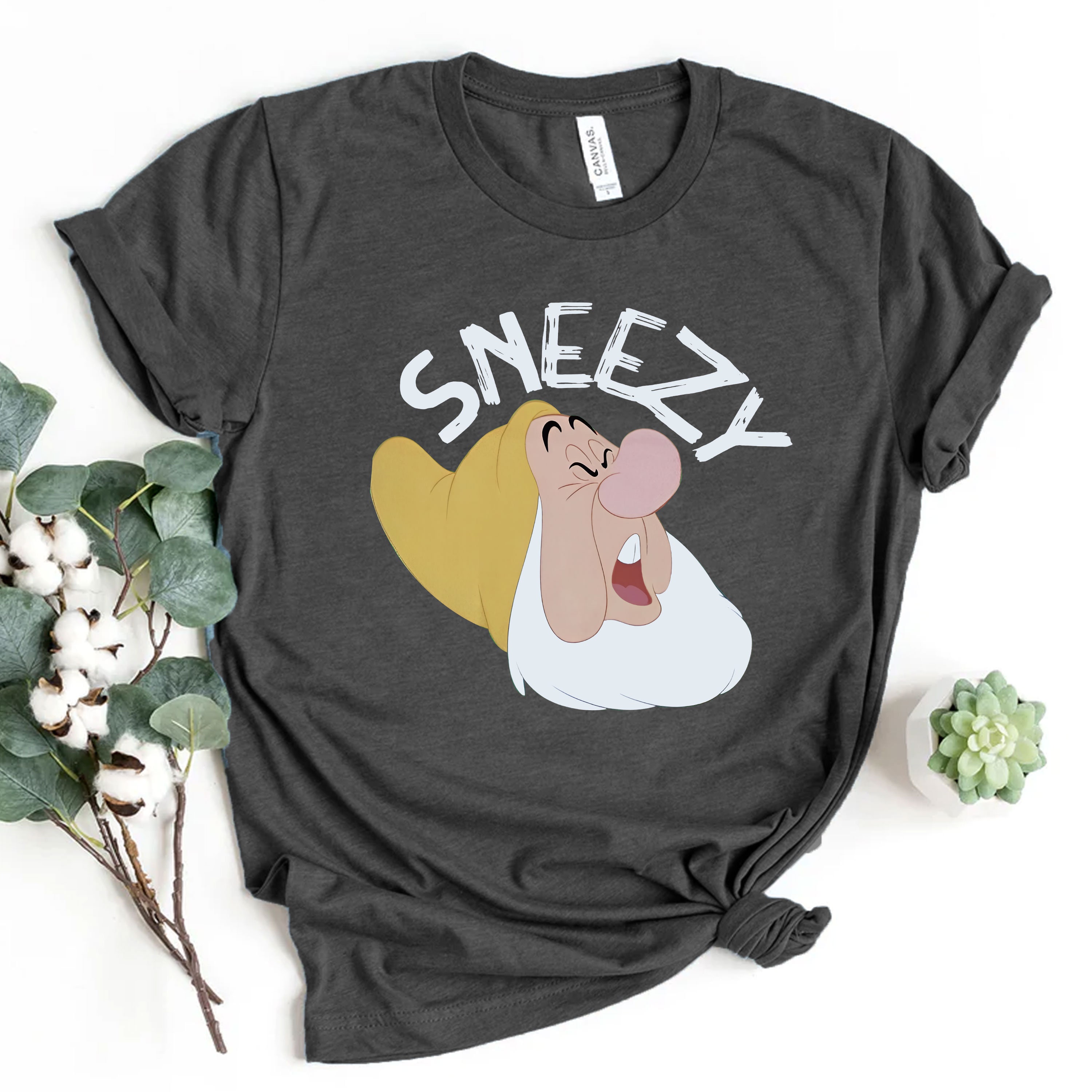 Disney Snow White and Seven Dwarfs Disney Cute Sneezy Face sold by ...