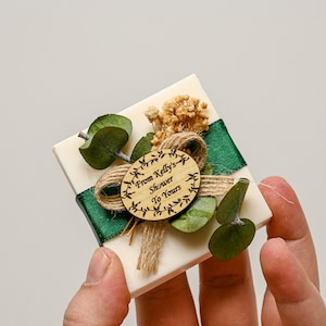 Eucalyptus Wedding Favors Eucalyptus Soap Favors Bridal Shower Favors Personalized Wedding ...