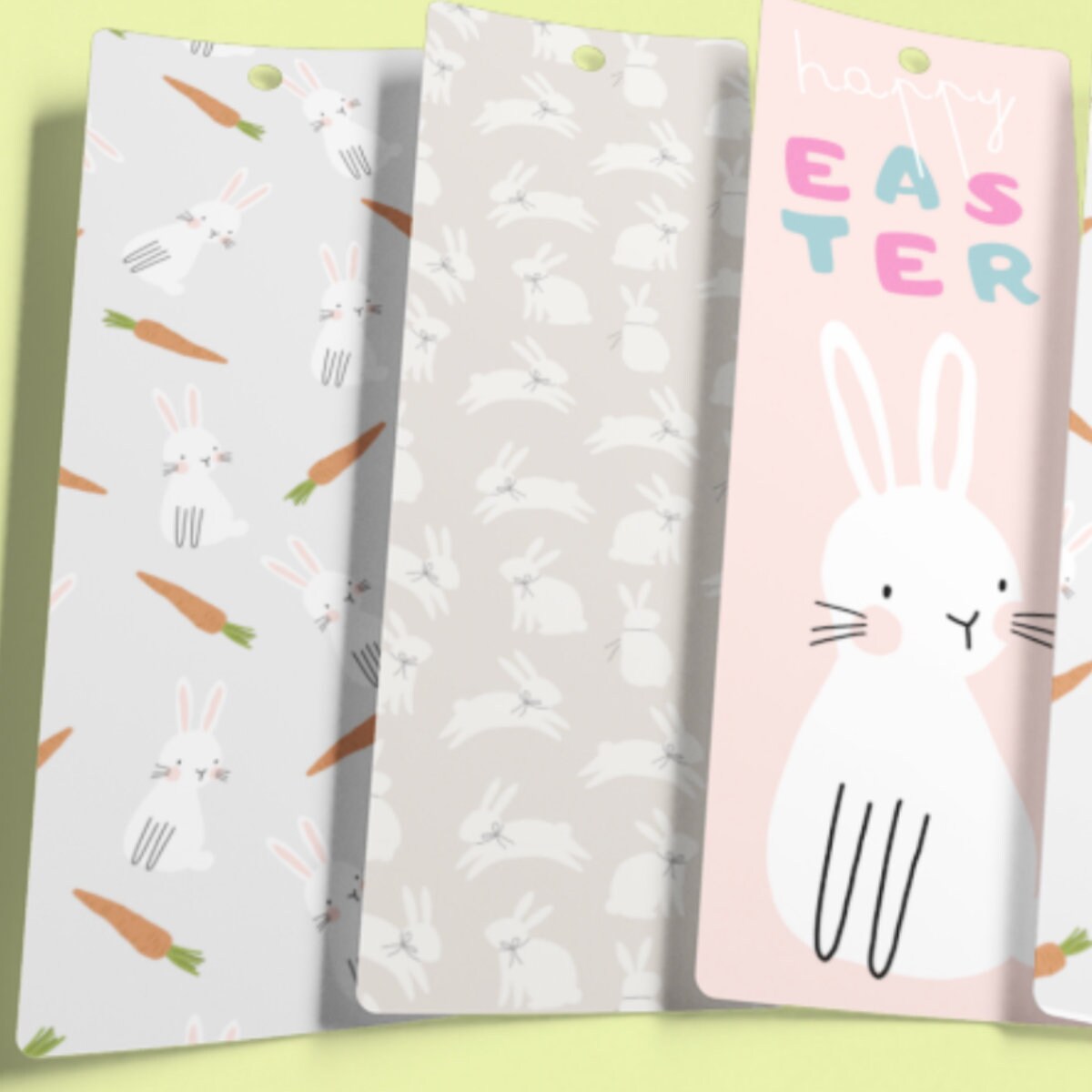 Easter Themed Bookmarks - Editable Digital Download - Instant Download ...