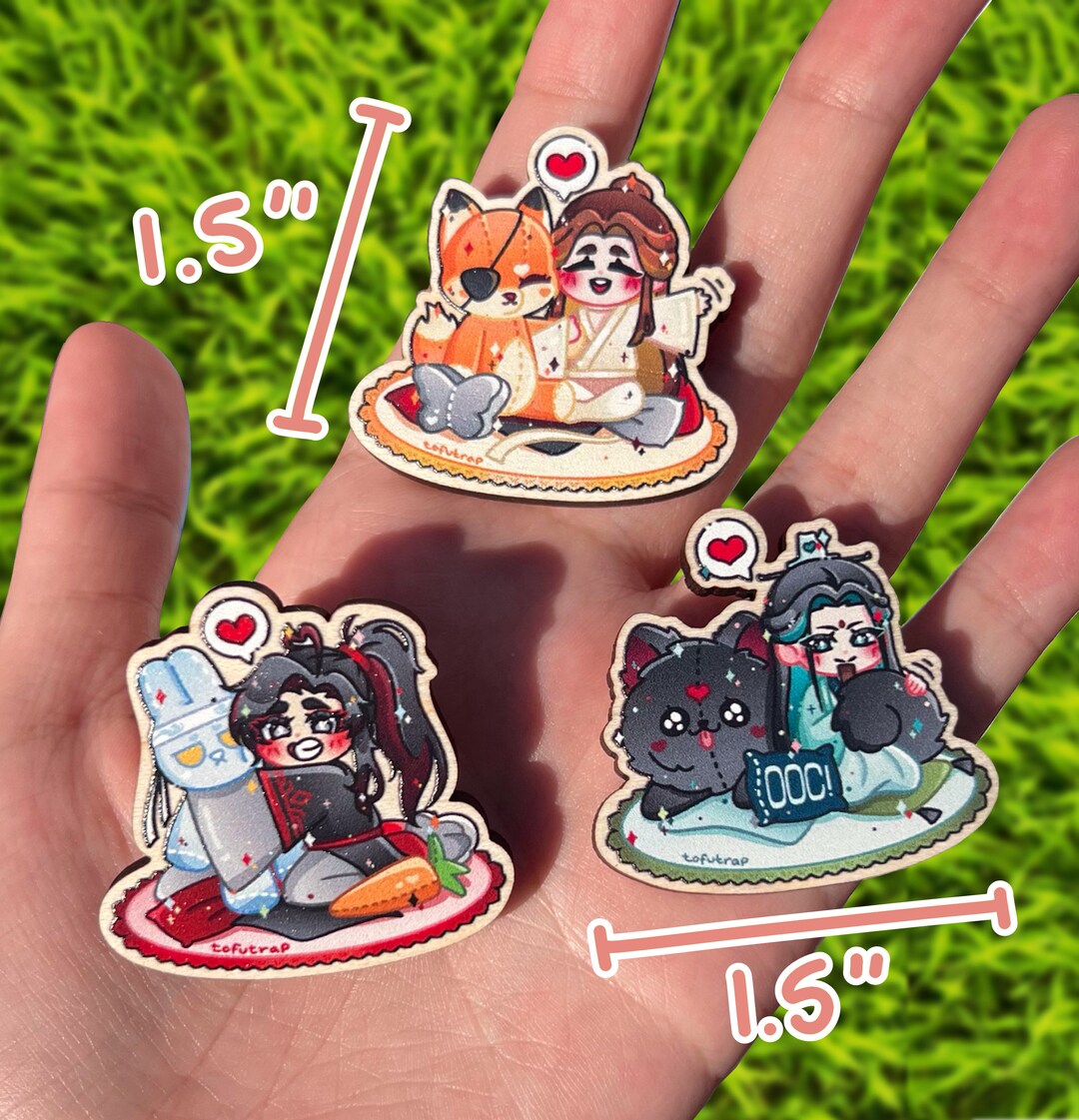 P4P MXTX Sleepover Pins & Pouches! - Etsy