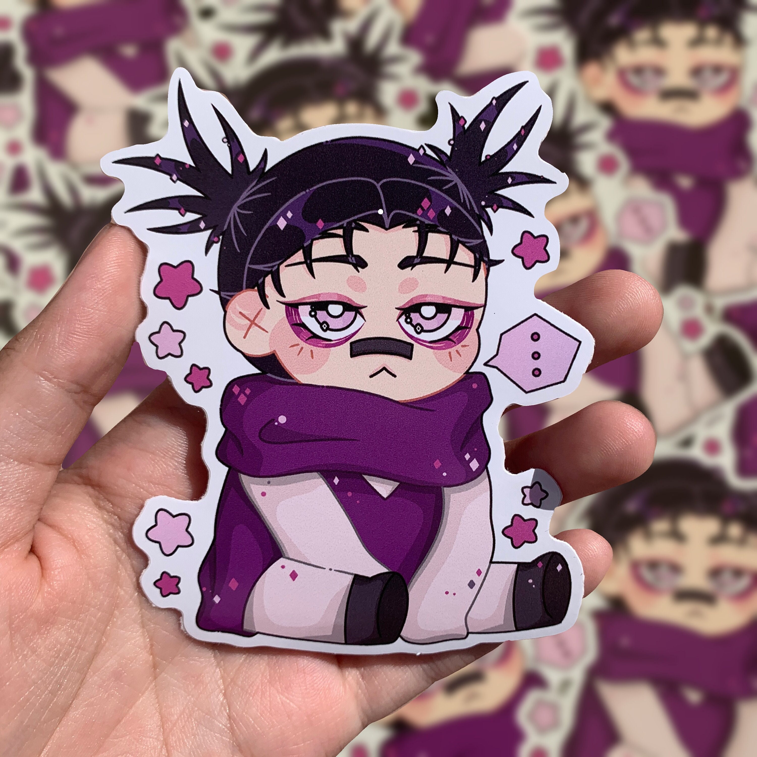 4" JJK Vinyl Stickers - Etsy