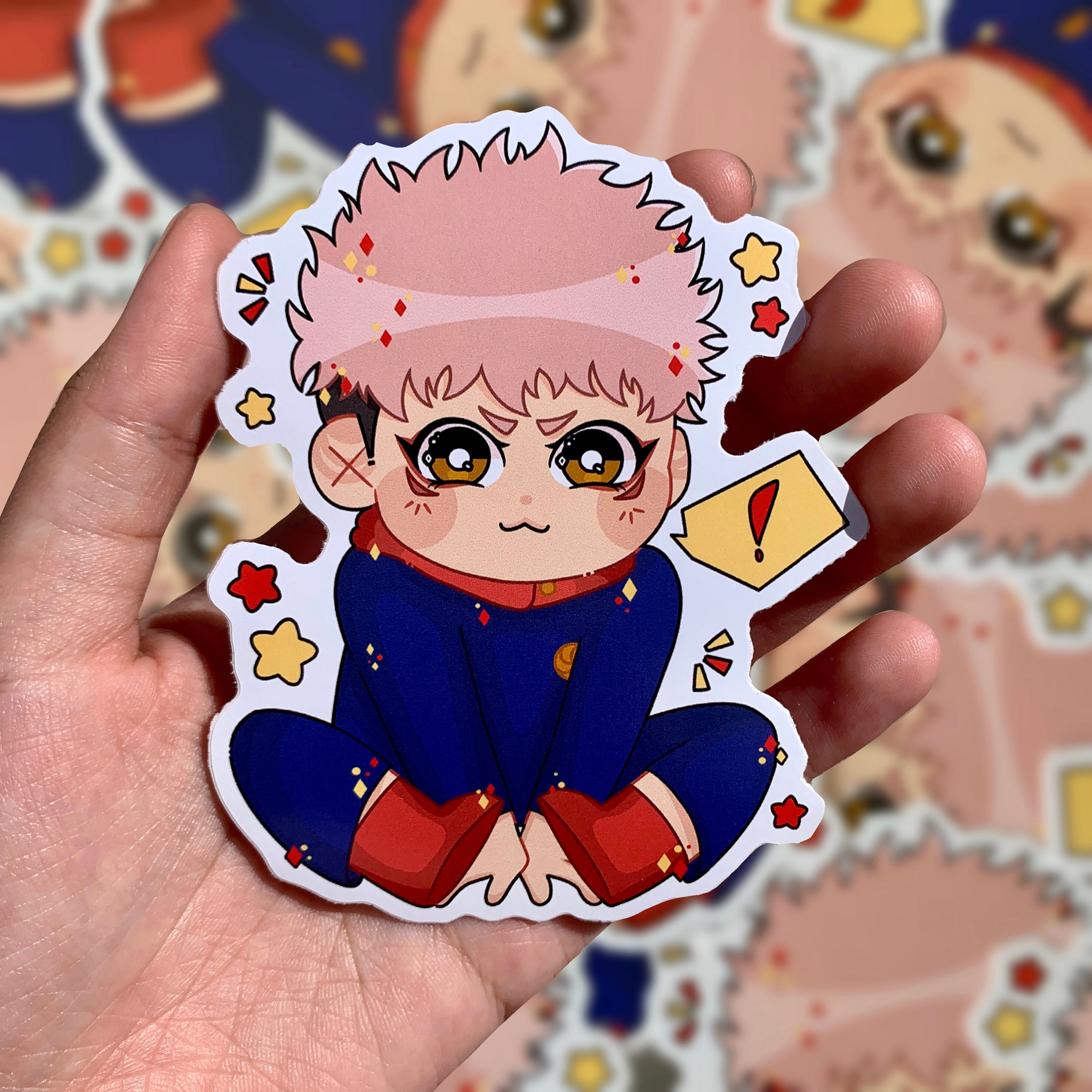 4" JJK Vinyl Stickers - Etsy