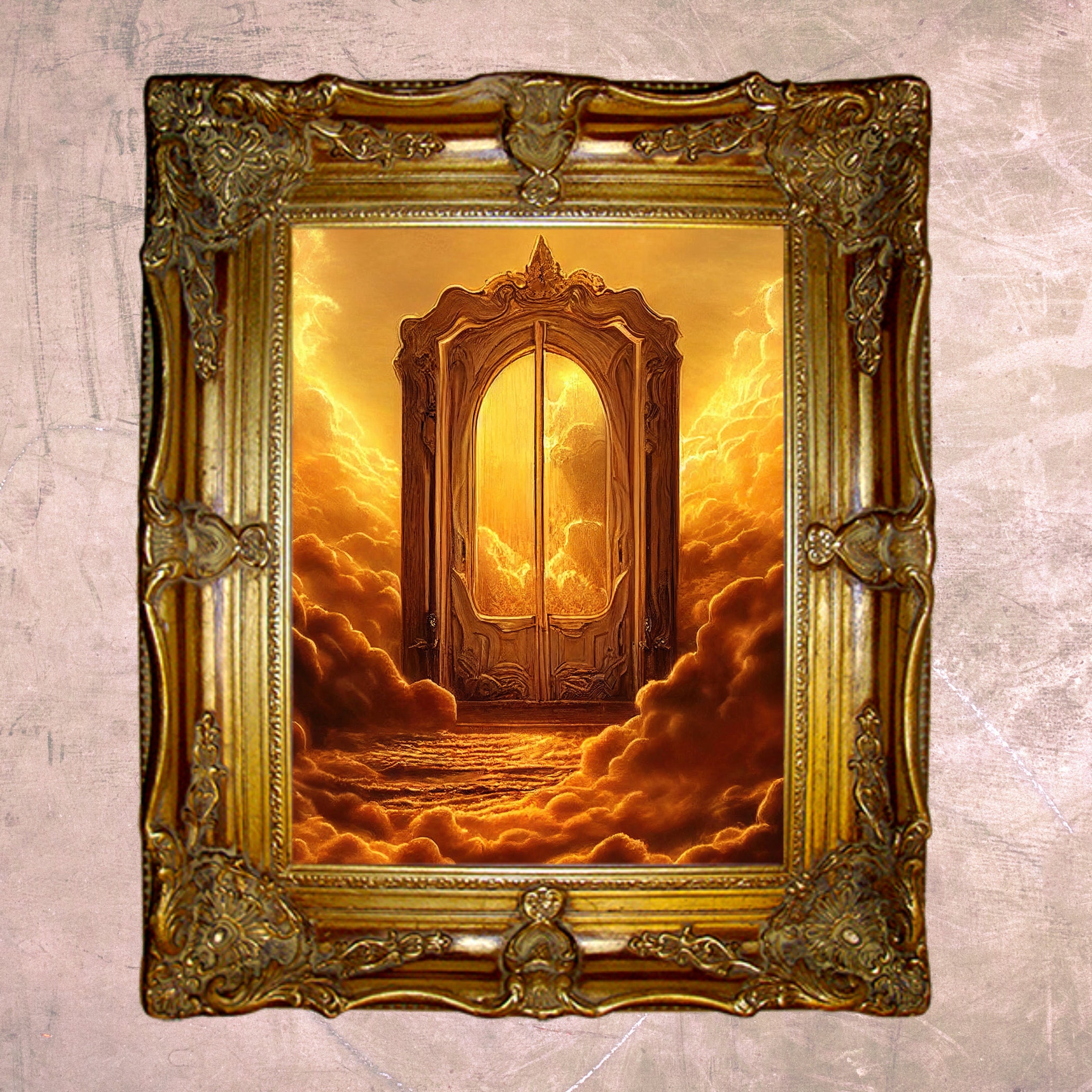 Heaven's Doors Gateway to Heaven Pearly Gates God's - Etsy