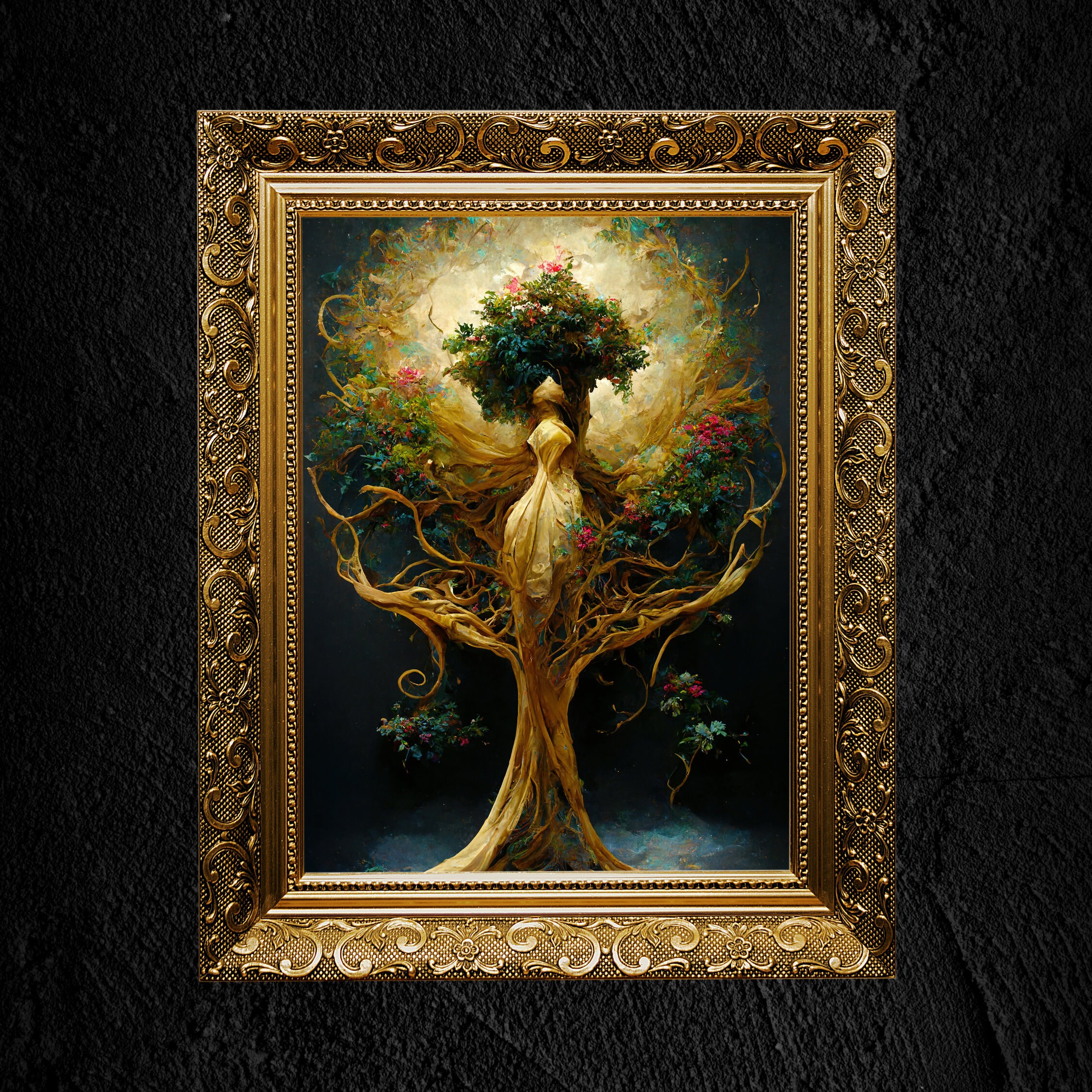 Female Tree of Life Woman Tree of Life Mother Nature Digital Download ...