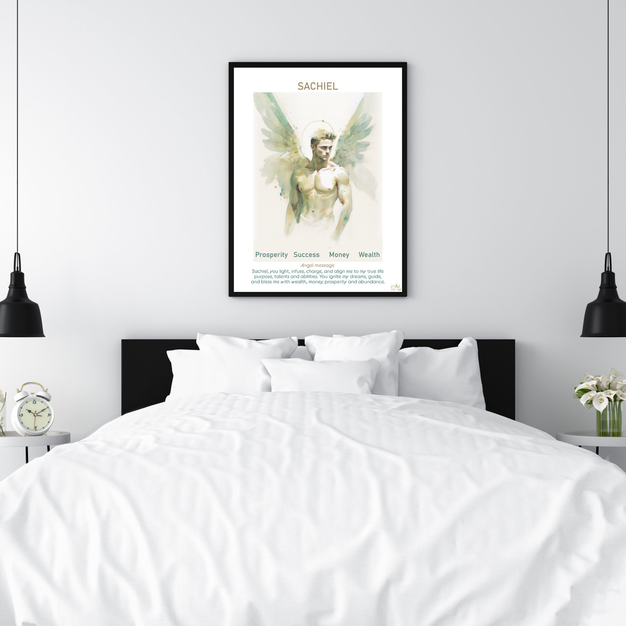 Sachiel Angel of Prosperity Success Money Wealth, Daily Manifestation ...